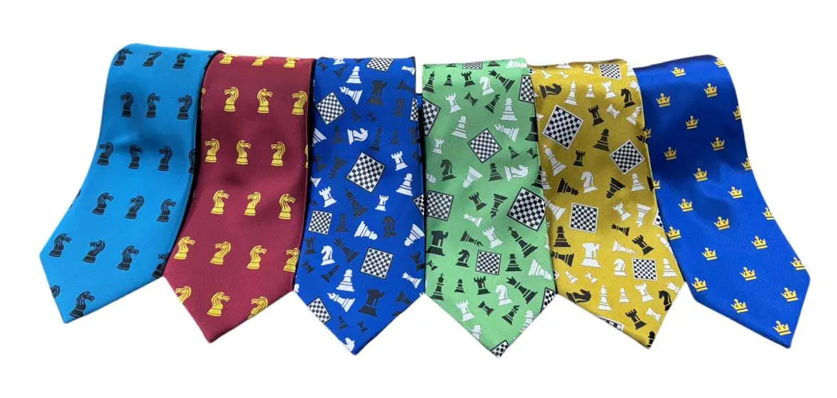 Chess Ties – Chess Gorilla Store